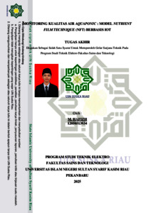 MONITORING KUALITAS AIR AQUAPONIC : MODEL NUTRIENT FILM TECHNIQUE (NFT) BERBASIS IOT ...